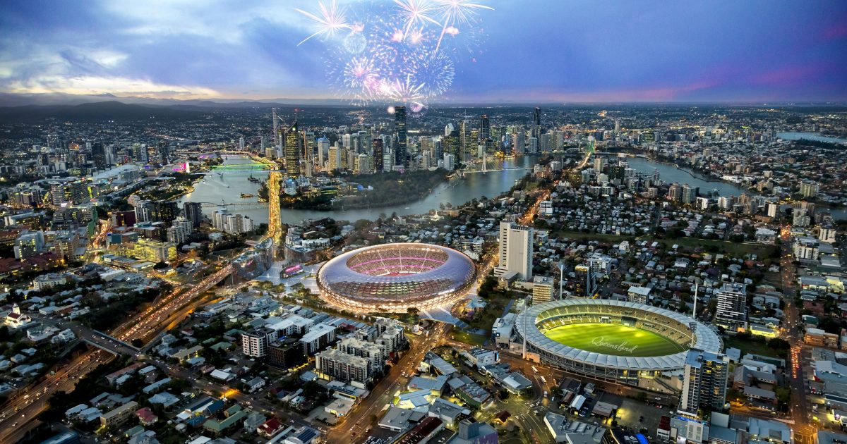 Gabba West - Brisbane 2032 Olympic Stadium